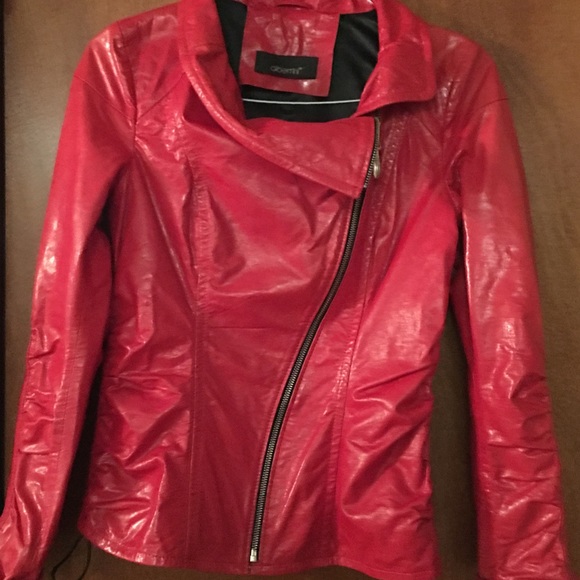 Unknown | Jackets & Coats | Genuine Patent Leather Jacket | Poshmark